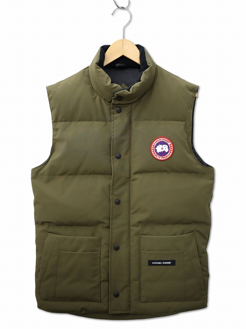 【中古】未使用品 カナダグース 4154M Freestyle Crew Vest フリースタイル クルー ベスト ダウンベスト S
