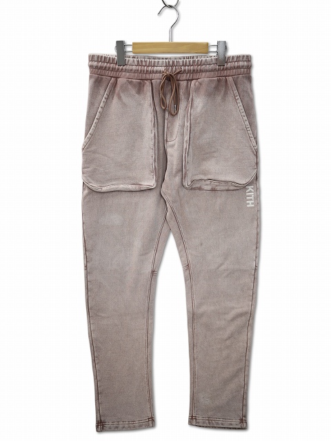 【中古】キスニューヨークシティ KITH NYC Bennett Washed Sweatpant ベネット ウォッシュド スウェットパンツ L