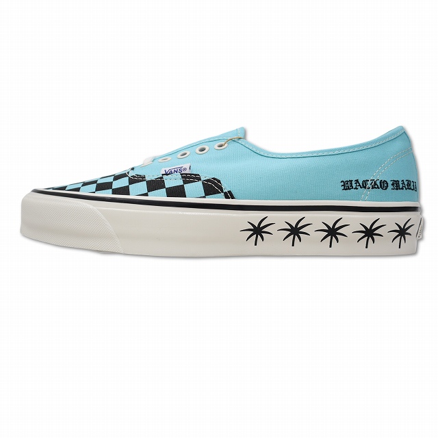 【中古】未使用品 VANS×WACKO MARIA VN000D9NBLU LX AUTHENTIC 44 LX アーセンティック スニーカー 29cm
