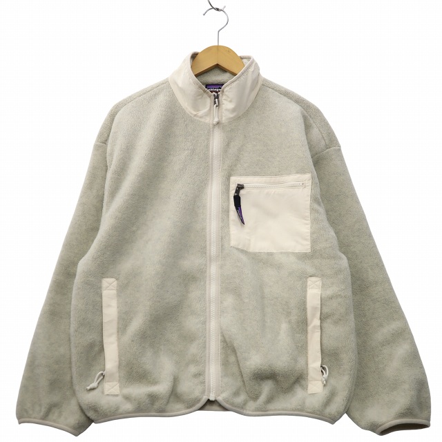【中古】Patagonia ウィメンズ シンチラ フリーズジャケット M オートミールヘザー / ナチュラル レディース