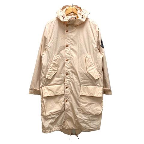 【中古】未使用品 モンクレール MONCLER 22SS ELIAS GIUBBOTTO コート ブルゾン フード ナイロン ライナー付き ロゴ 1 ピンク メンズ