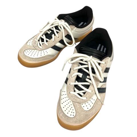【中古】アディダスオリジナルス adidas originals ×Bad Bunny バッドバニー スニーカー ライン 25.0 ホワイト ブラック レディース