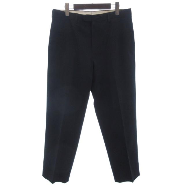 【中古】エルメス HERMES スラックス パンツ センタープレス 紺 ネイビー 52 XL位 大きいサイズ ■ECT メンズ