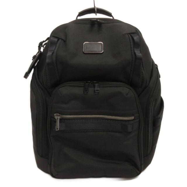 【中古】トゥミ TUMI 美品 ALPHA BRAVO サーチ バックパック リュック 0232789D 黒 ブラック メンズ