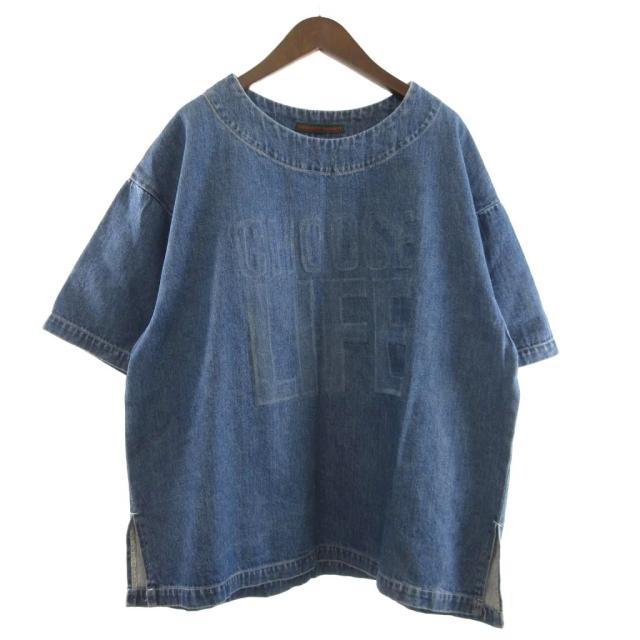 【中古】サスクワッチファブリックス キャサリンハムネット 24SS DENIM SMOCK デニム スモック 13oz インディゴ L