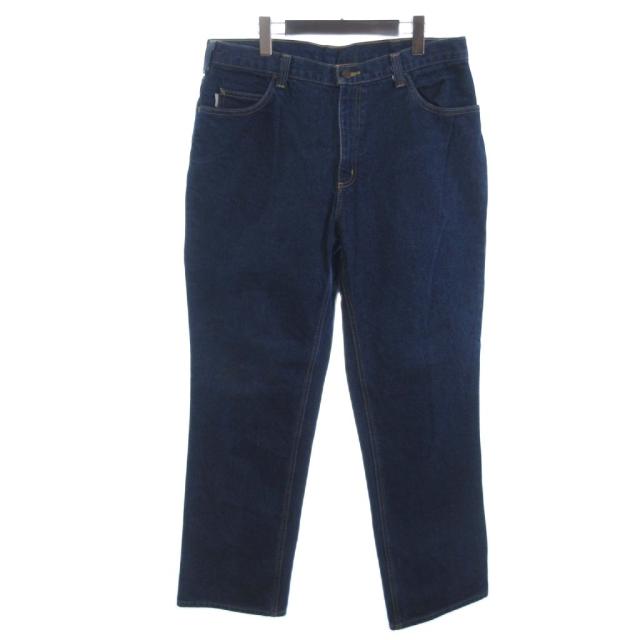 【中古】カーハート carhartt テーパード デニムパンツ ジーンズ 280-83 ブルー 36×32 メンズ