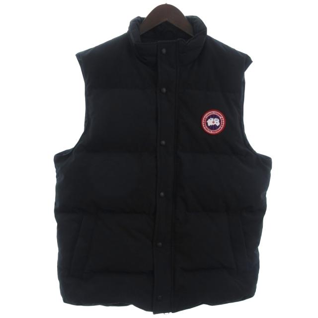 【中古】カナダグース   ダウンベスト GARSON VEST 4151M ブラック XL メンズ