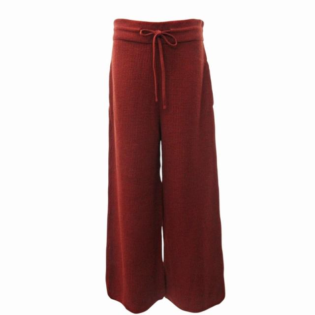 【中古】未使用品 ライト WRYHT 21AW タグ付 ニット ワイドパンツ イージーパンツ スラックス オールドジョー取扱い