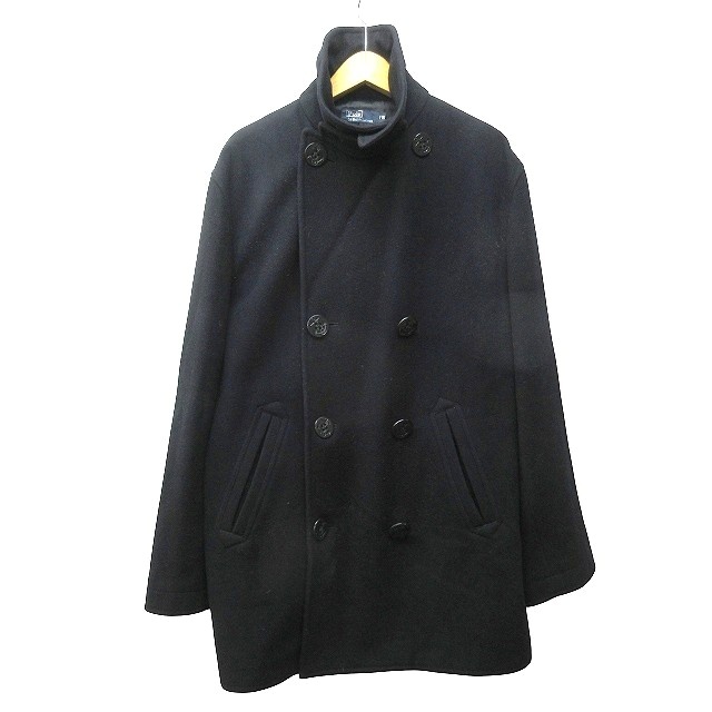 【中古】ポロ バイ ラルフローレン Polo by Ralph Lauren 90s ヴィンテージ ウール Ｐコート ジャケット 170 約M