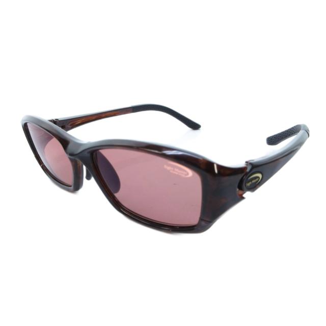 【中古】ティムコ TIEMCO Sight Master オプティモ ブラウンデミPROフレーム サングラス アイウェア 偏光レンズ