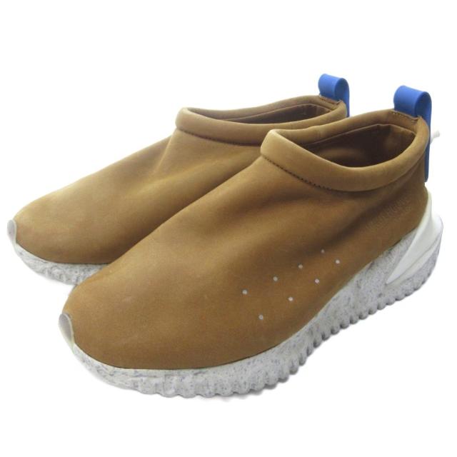 【中古】ナイキ NIKE ×アンダーカバー 美品 コラボ スニーカー モック フロー ローカット 茶 27cm DV5593-201