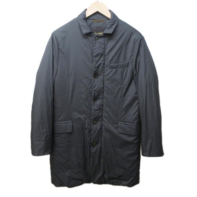 【中古】ムーレー MOORER DANTE-OP ダウンコート ダウンジャケット ステンカラー ナイロン ロング 44 約S グレー 系