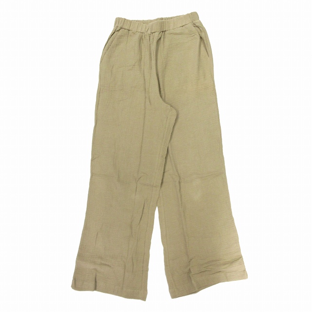 【中古】未使用品 クラシカルエルフ ClassicalElf ワイドパンツ ダブルガーゼ XL ベージュ レディース ♪11の通販はau PAY マーケット - ブランド古着のベクトル ...