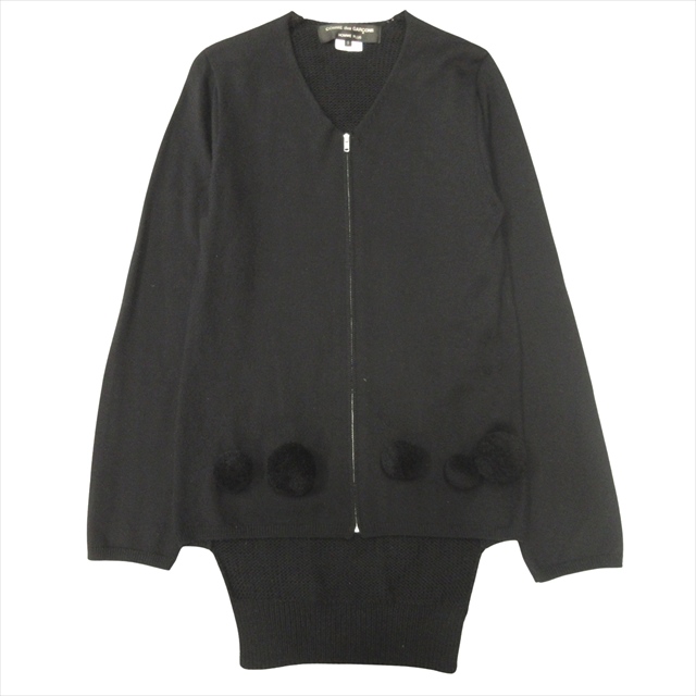 【中古】13aw コムデギャルソンオムプリュス COMME des GARCONS HOMME PLUS ポンポン ニット ジャケット