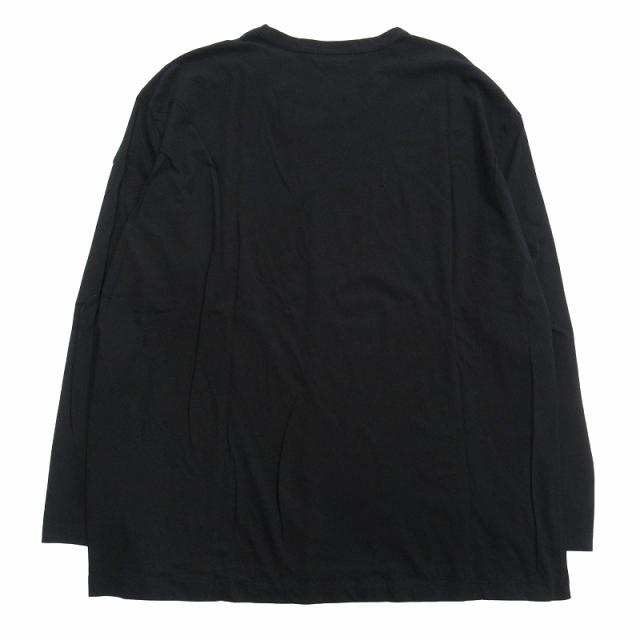 【中古】美品 20ss ヨウジヤマモトプールオム テクノラマ天竺 抜染プリント Tシャツ カットソー ロングスリーブ 長袖 中古】美品 20ss ヨウジヤマモトプールオム テクノラマ天竺 抜染