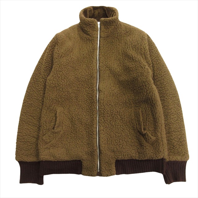 【中古】06aw アンダーカバー UNDERCOVER GURUGURU フリース ジャケット ブルゾン 裏起毛 BUT期 00's