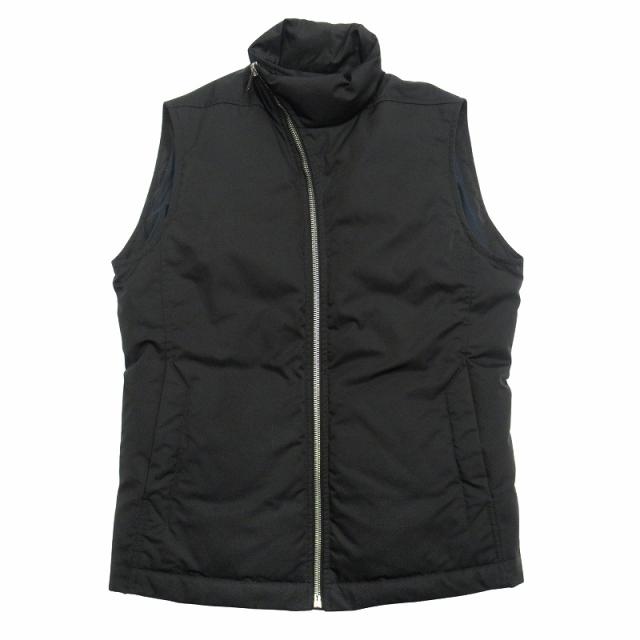【中古】リックオウエンス Rick Owens ダウン ベスト ノースリーブ ジャケット ブルゾン アウター IT52 黒
