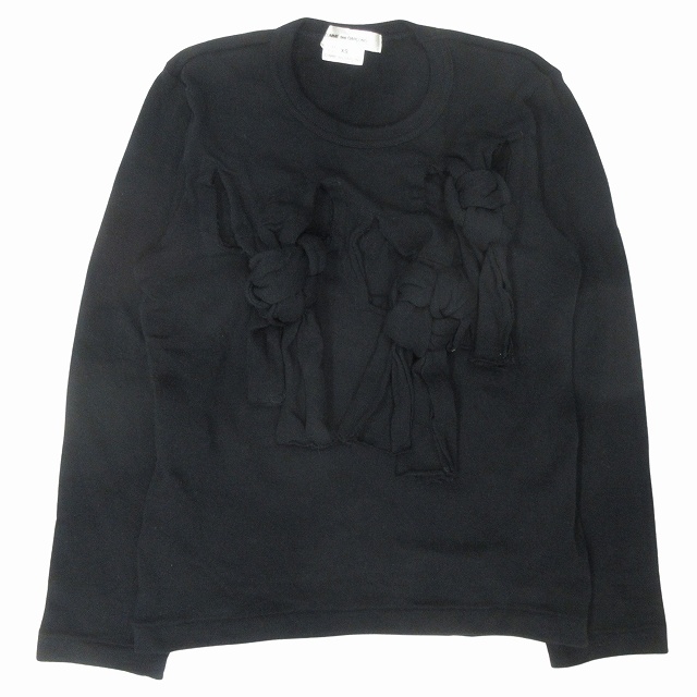 【中古】美品 14AW コムデギャルソン COMME des GARCONS モンスター期 変形 ノット 結び デザイン ニット セーター