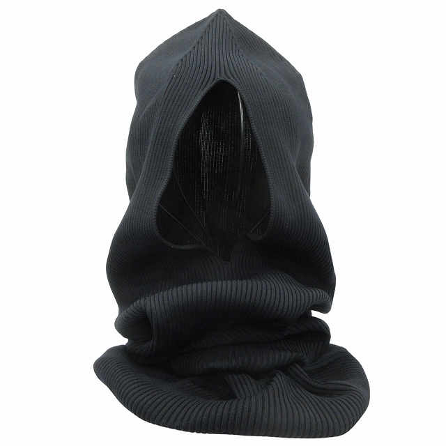 【中古】美品 12SS コムデギャルソン ネックウォーマー フードウォーマー マフラー 帽子 ニット帽  バラクラバ S