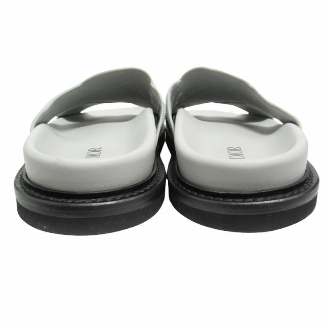 中古】未使用品 ディオール DIOR アクア CD ダイヤモンド レザー