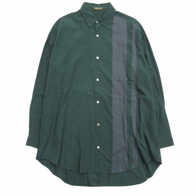 【中古】美品 94aw ワイズフォーメン vintage Y's for men ヨウジヤマモト レーヨン オーバーサイズ シャツ ブラウス