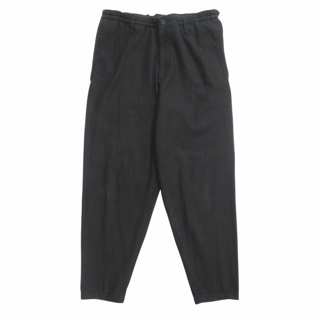 【中古】20aw ブラックスキャンダル ヨウジヤマモト ドローストリング イージー ワイド パンツ テーパード 総柄