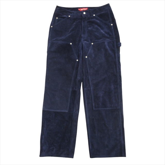 【中古】美品 24aw シュプリーム SUPREME Suede Double Knee Painter Pant スエード ダブルニー ペインター パンツ