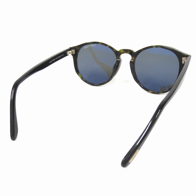 中古】美品 トムフォード TOM FORD サングラス アイウェア ボストン