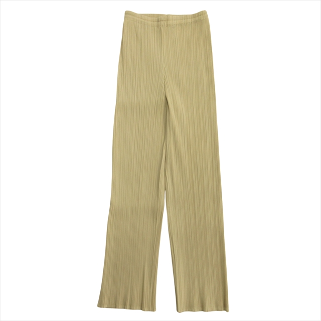 【中古】00aw プリーツプリーズ PLEATS PLEASE プリーツ加工 パンツ スラックス イージー ストレート イッセイミヤケ