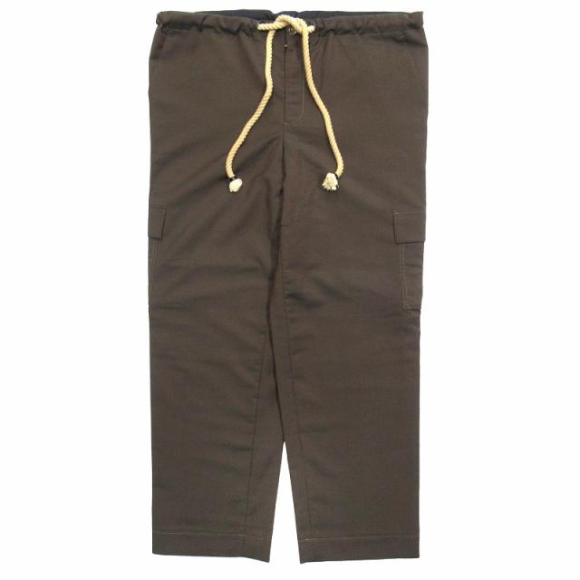 【中古】美品 ジン アンド トニック Gin and Tonic キッドモヘア ウール ジョガー カーゴ パンツ ワイド イージー