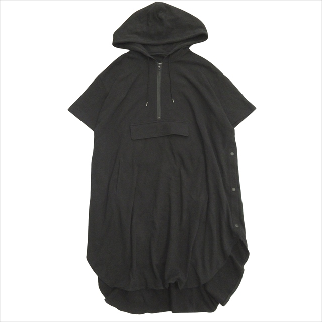 【中古】美品 23ss グラウンドワイ ヨウジヤマモト GroundY スウェット ワンピース ドレス ロング パーカー フーディ