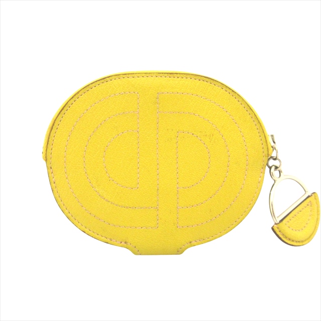 【中古】エルメス HERMES イン・ザ・ループ ケース 財布 小銭入れ カードケース シェーヌダンクル シェーブル