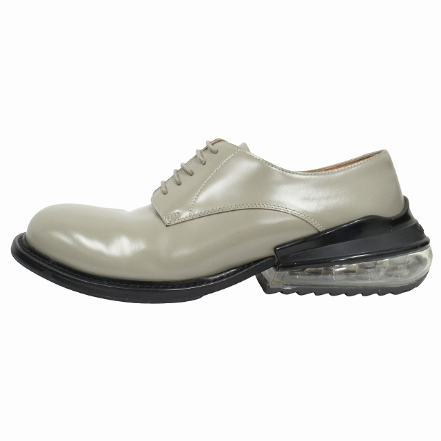 【中古】美品 20SS メゾンマルジェラ Maison Margiela エアバックヒール ダービー シューズ 革靴 サイズ42 ◆11