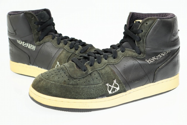 【中古】ナイキ NIKE ×STUSSY ステューシー ×NEIGHBORHOOD ネイバーフッド TERMINATOR HIGH BONEYARDS ●▲250621
