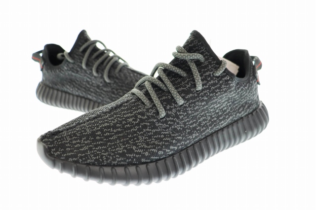 【中古】アディダス adidas YEEZY Boost 350 Pirate Black イージーブースト ブラック BB5350 黒 ☆ ...