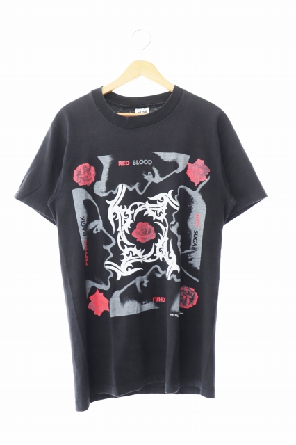 【中古】ヴィンテージ VINTAGE 90s 1991 RED HOT CHILI PEPPERS BLOOD SUGAR SEX MAGIC ANVIL Tシャツ バンドT 半袖
