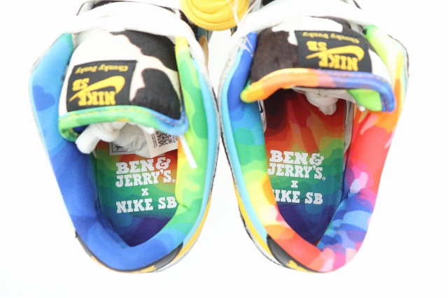 中古】ナイキ NIKE × BEN & JERRY'S SB DUNK LOW PRO QS F&F CHUNKY