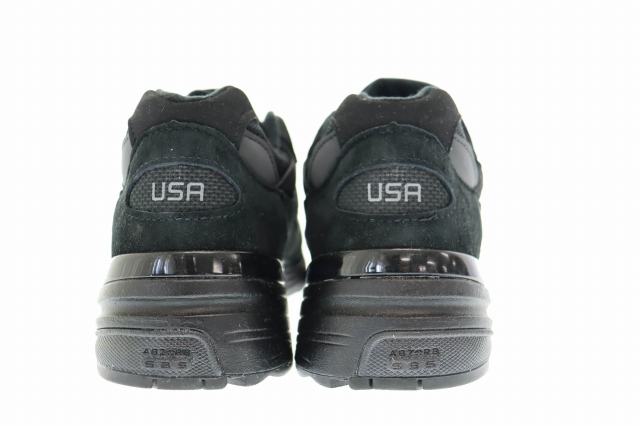【中古】ニューバランス NEW BALANCE 992 Triple Black スニーカー M992EA 28 D MEDIUM 黒 ブラック ▲■241230 中古】ニューバランス NEW BALANCE 992 Triple Black スニーカー