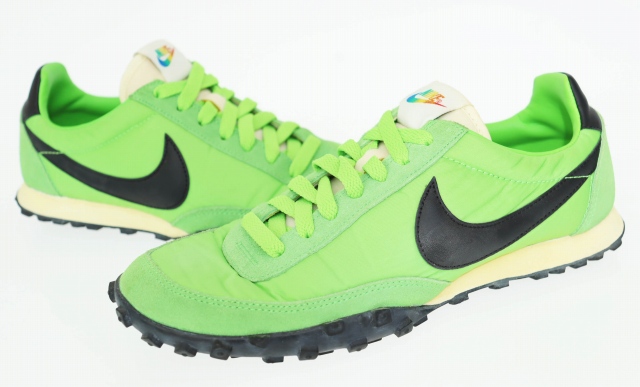 【中古】ナイキ NIKE waffle racer 17 premium ワッフル レーサー プレミアム 876257-300 26 グリーン ▲■250311