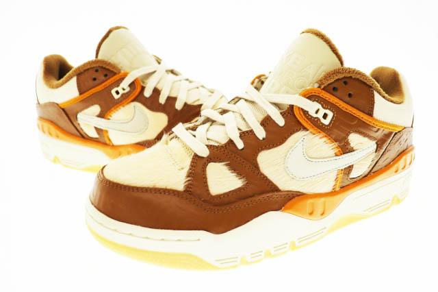 【中古】ナイキ NIKE ×NIGO ニゴー AIR FORCE 3 LOW SP Beige エアフォース3 ロー HQ0260-200 27.5 ▲■250212