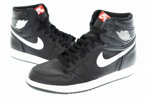 【中古】ナイキ NIKE AIR JORDAN 1 HIGH OG Yin Yang Black エアジョーダン1 555088-011 27 陰陽ブラック ▲■250225