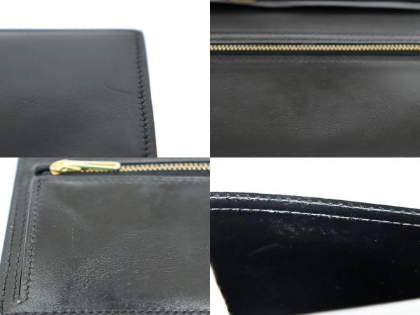 中古】エルメス HERMES ベアン クラシック ボックス カーフ レザー 二