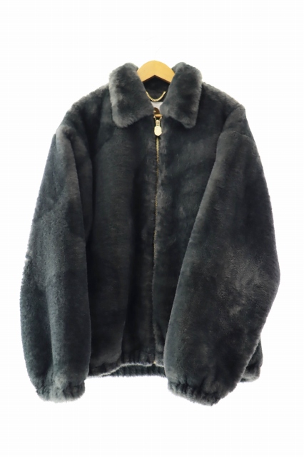 【中古】アベイシングエイプ A BATHING APE CAMO FLUFFY JACKET カモ フラッフィー ジャケット Mブラック ☆AA★250325