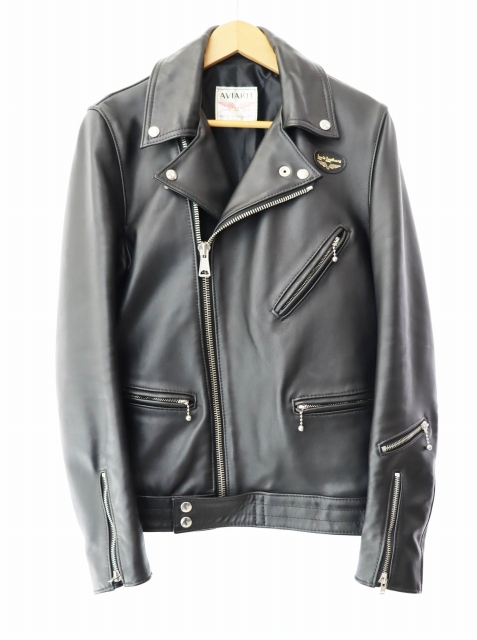 【中古】ルイスレザー LEWIS Leathers 441T CYCLON TIGHT FIT サイクロン ダブルライダース レザー ジャケット 250401