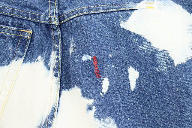 ensou エンソウ 25SS Big-E 4PK Jeans-Bleached ブリーチ加工 デニム