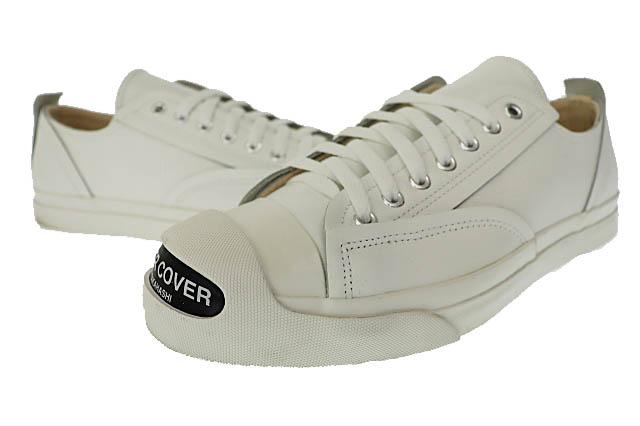 【中古】アンダーカバー UNDERCOVER 2024年復刻 TOE LOGO LEATHER SNEAKERS トウ ロゴ スニーカー UC2D9F02▲■250509