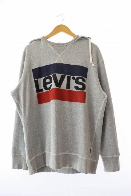 【中古】アイ ジュンヤワタナベマン コムデギャルソン ジュンヤマン ×リーバイス パーカー S グレー ☆AA★ 250505