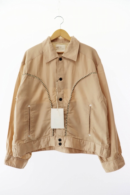 【中古】ANCELLM アンセルム 25SS WESTERN JACKET ウエスタン ジャケット ANC-JK48 1 ピンク ■ 250507