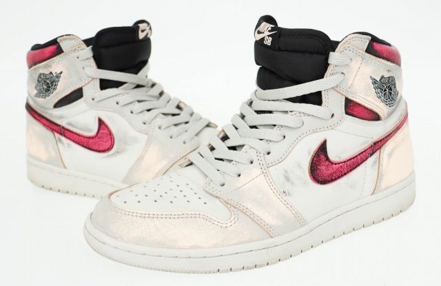 【中古】ナイキ NIKE SB AIR JORDAN 1 RETRO HIGH OG  DEFIANT NYC To Paris エアジョーダン1 CD6678-006 ▲250606
