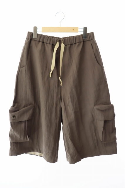 【中古】TOZAOU トザオウ 25SS Royere Pants ロワイエ カーゴ パンツ TOZ-25SS-PA0003 L グレーブラウン●■